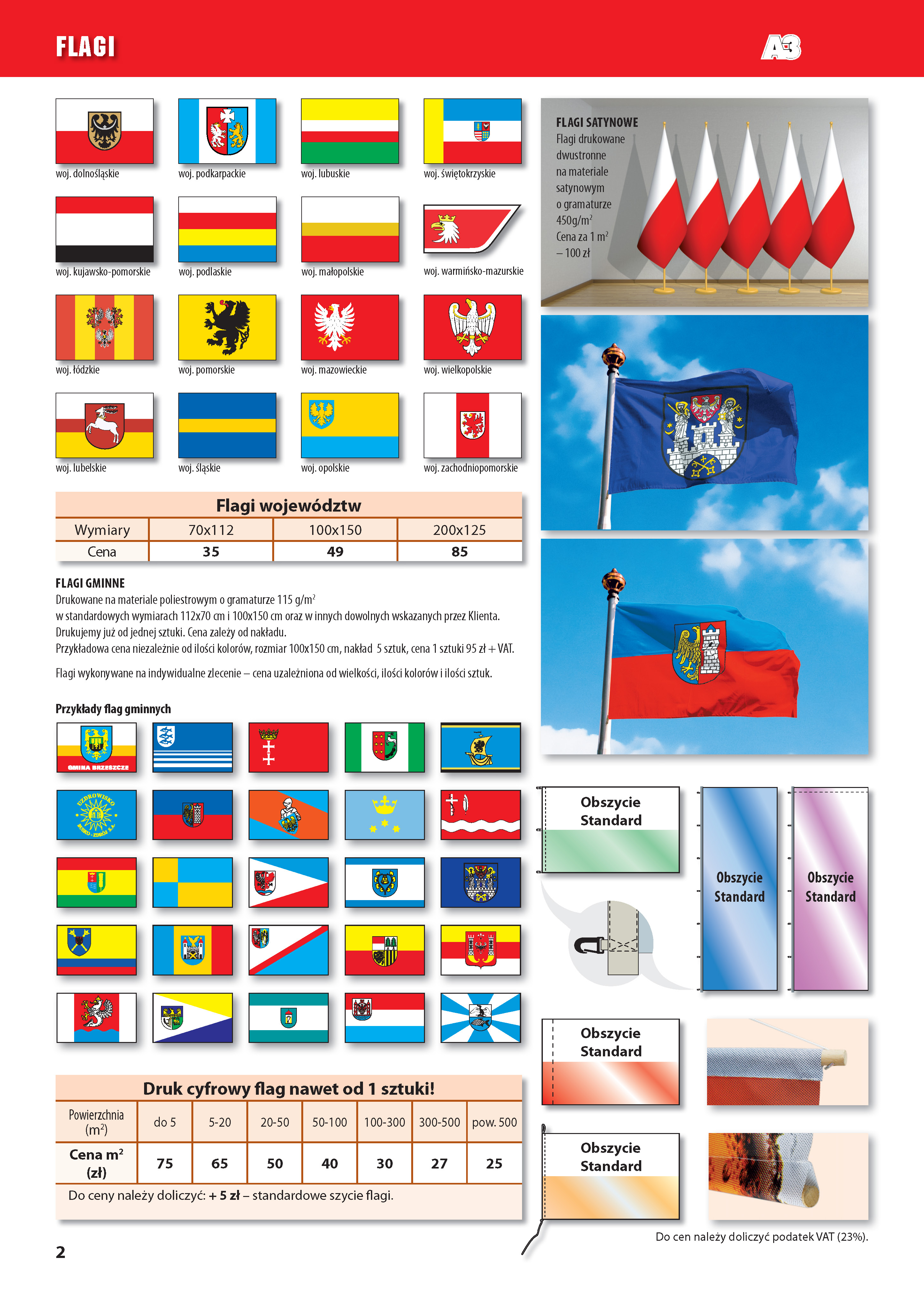 Oferta dla miast i gmin – Czołowy producent flag w Polsce
